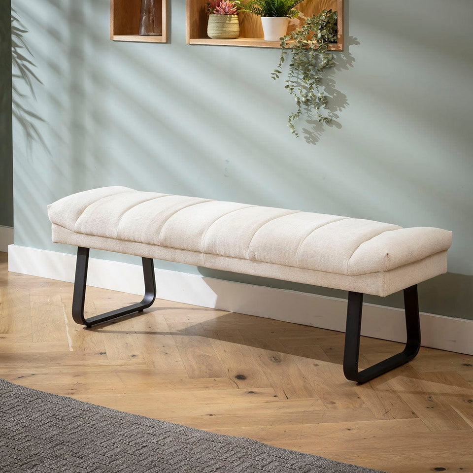 Modern 8 Seater Extendable Corner Bench Dining Set Stone & Grey Ceramic ...